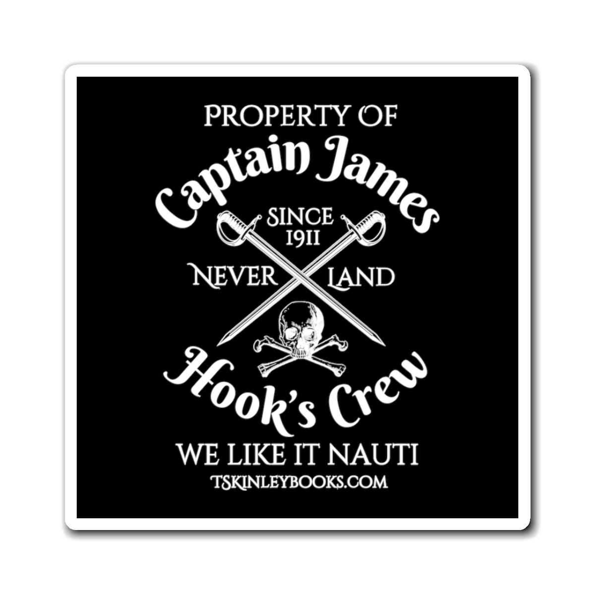 Hook's Crew Magnets - T.S. Kinley Books